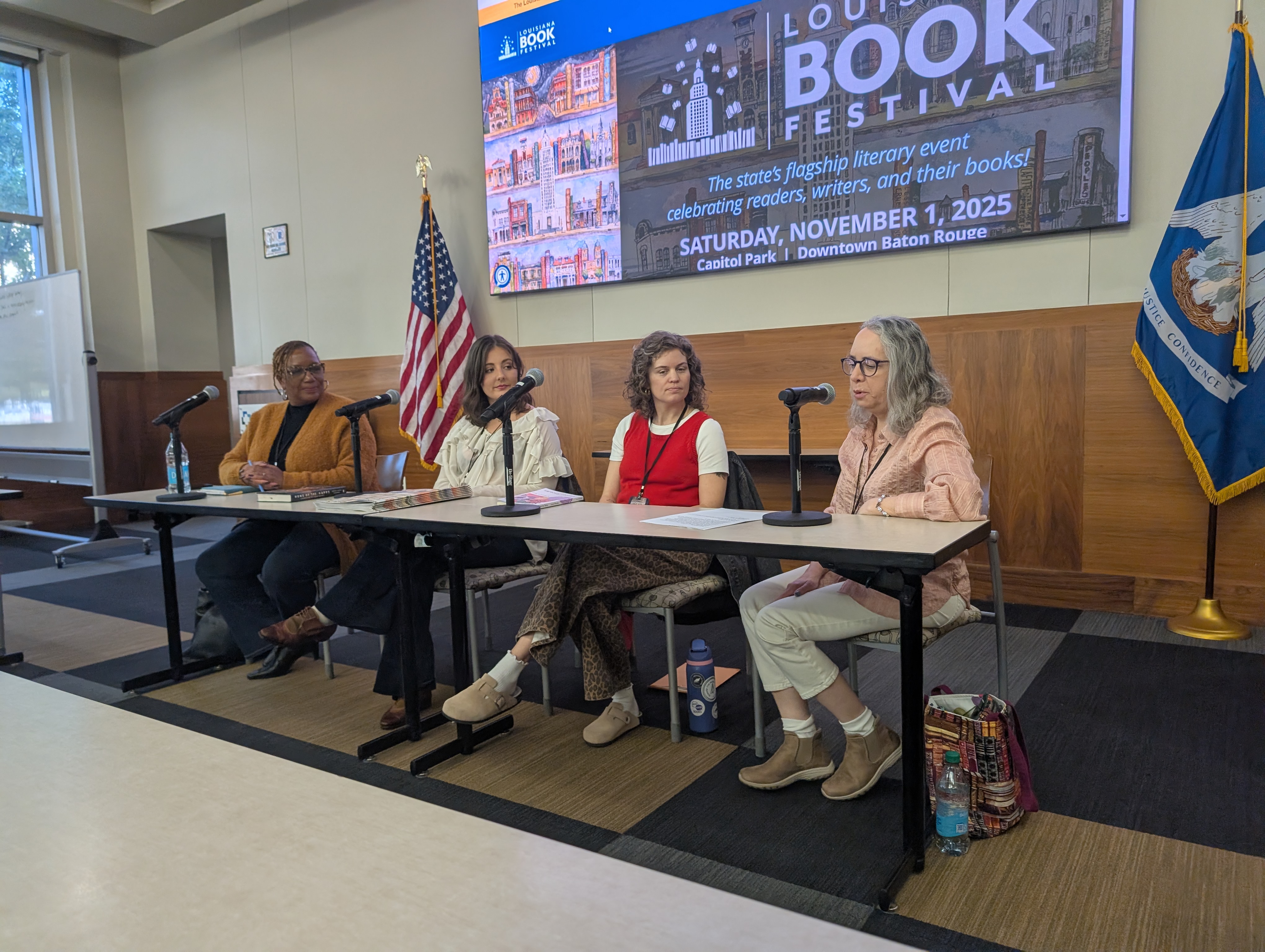 Scenes from the 2025 Louisiana Book Fest – Teresa Tumminello Brader, writer